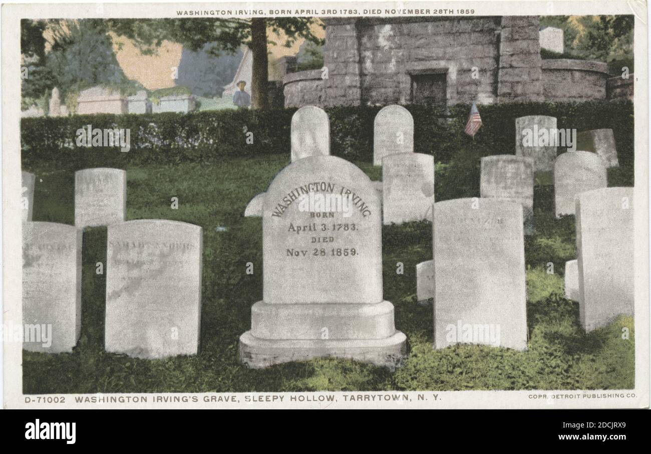 Irvings grave hi-res stock photography and images - Alamy