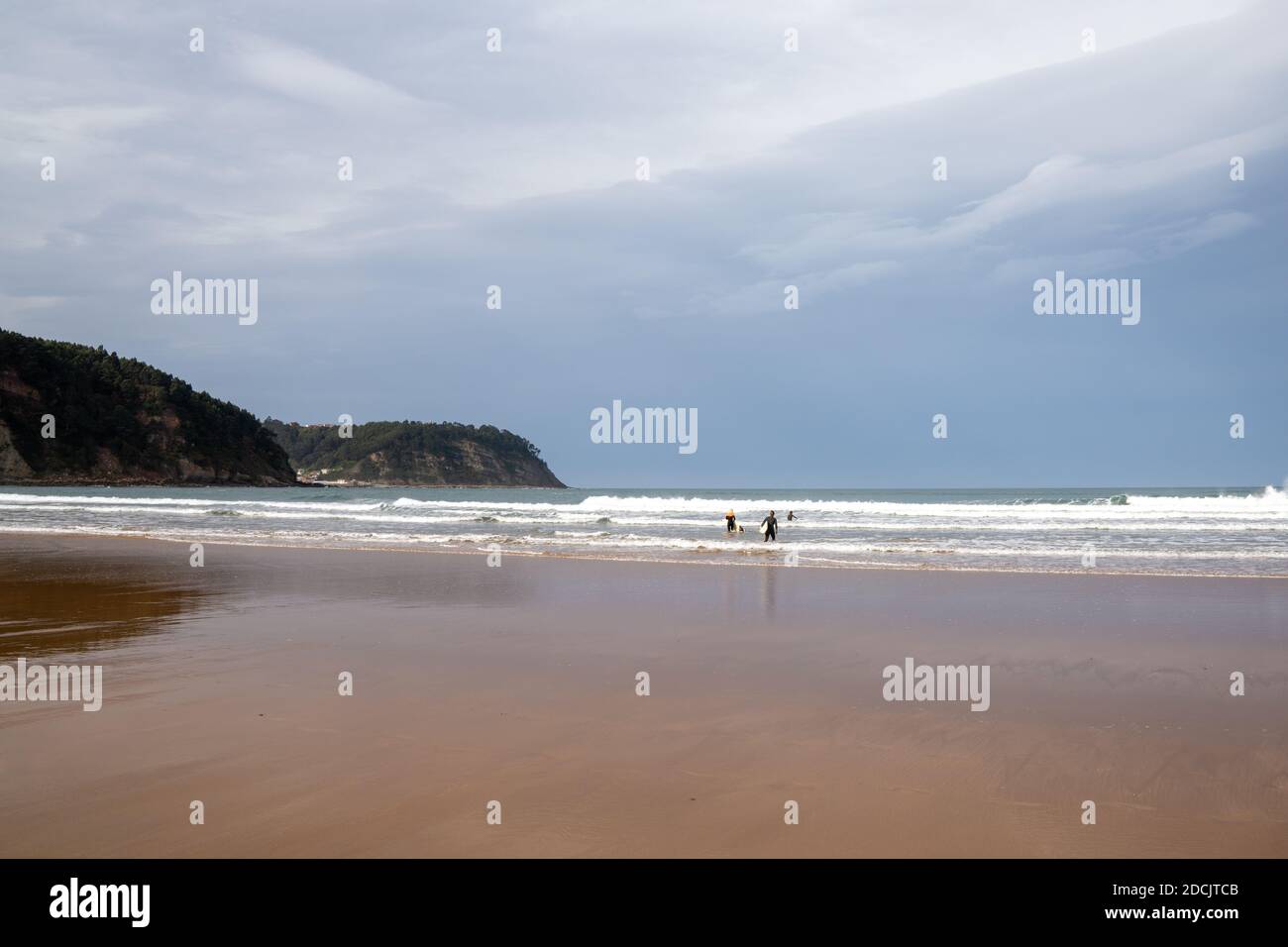Rodiles, Asturias / Spain - 6 November 2020: woman surfer chicks ...