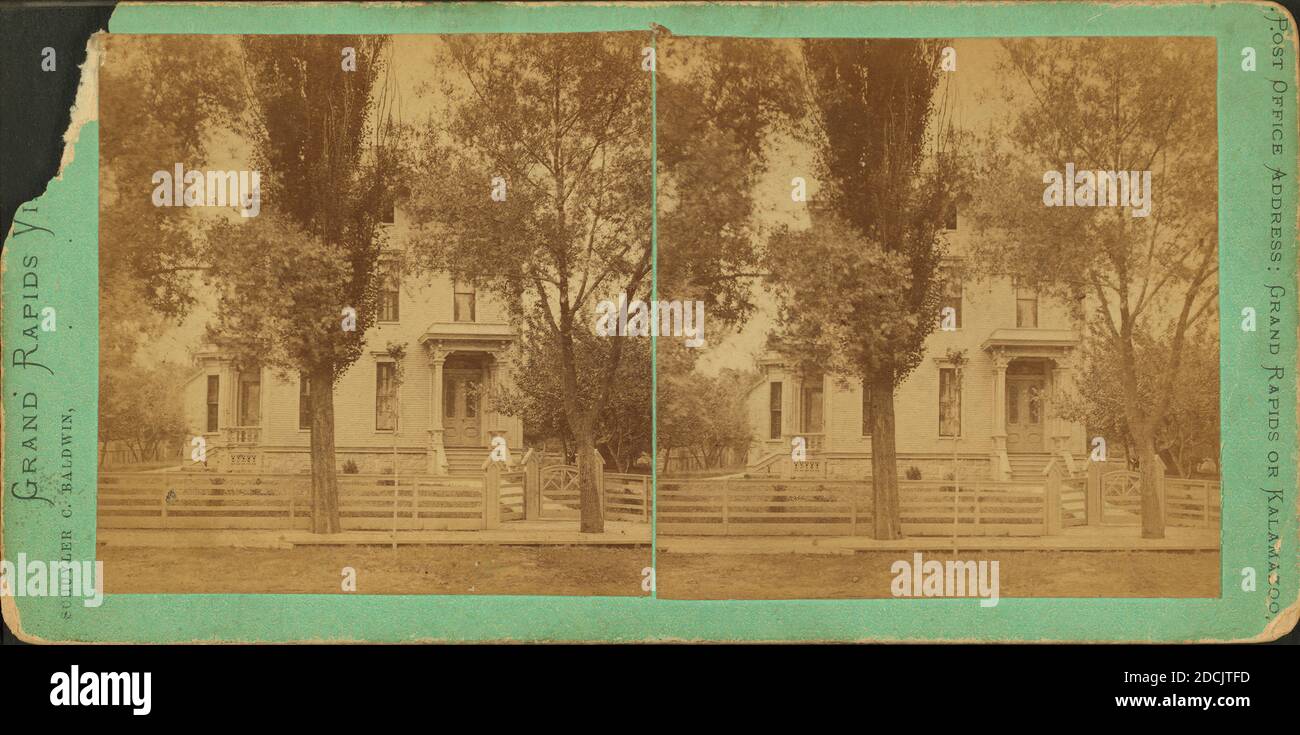 Residence with fence around., still image, Stereographs, 1870 - 1890 ...
