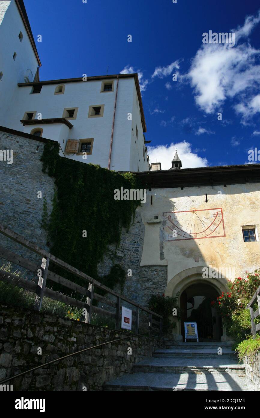 Mauterndorf Castle, medieval hill castle in Mauterndorf, Built by ...