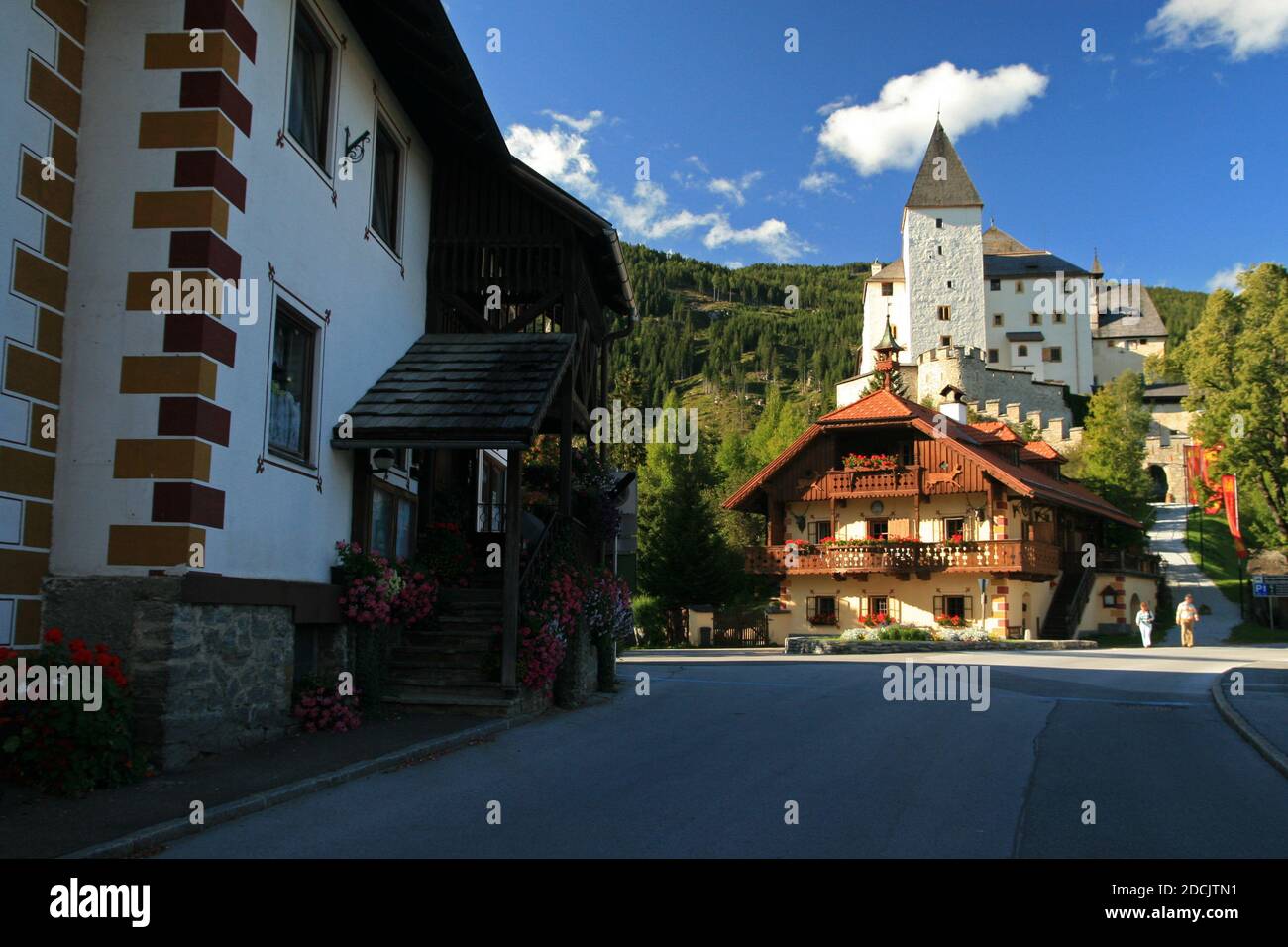 Mauterndorf Castle, medieval hill castle in Mauterndorf, Built by ...
