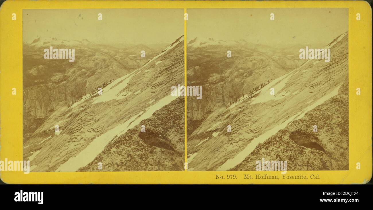 Mt. Hoffman, Yosemite, Cal., still image, Stereographs, 1871 - 1894 ...