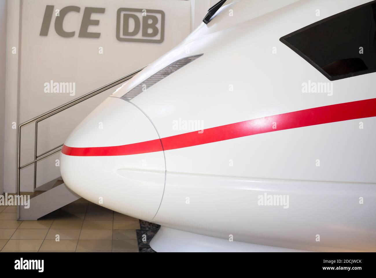 NURNBERG, GERMANY : Inside the Deutsche Bahn Museum in Nurnberg ...
