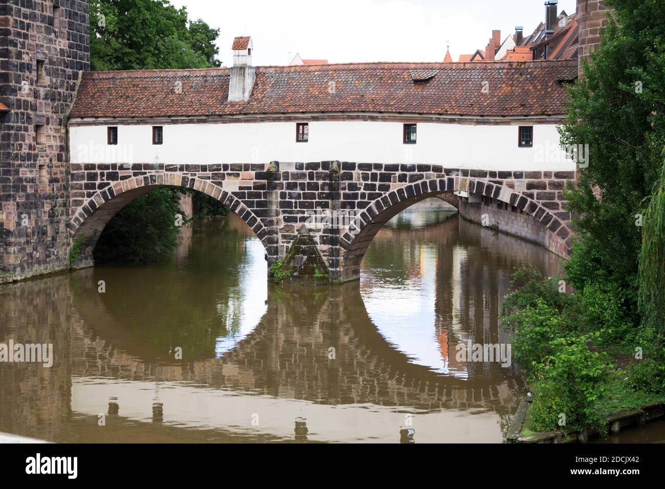 Wood medieval bridge bridges hi-res stock photography and images - Alamy