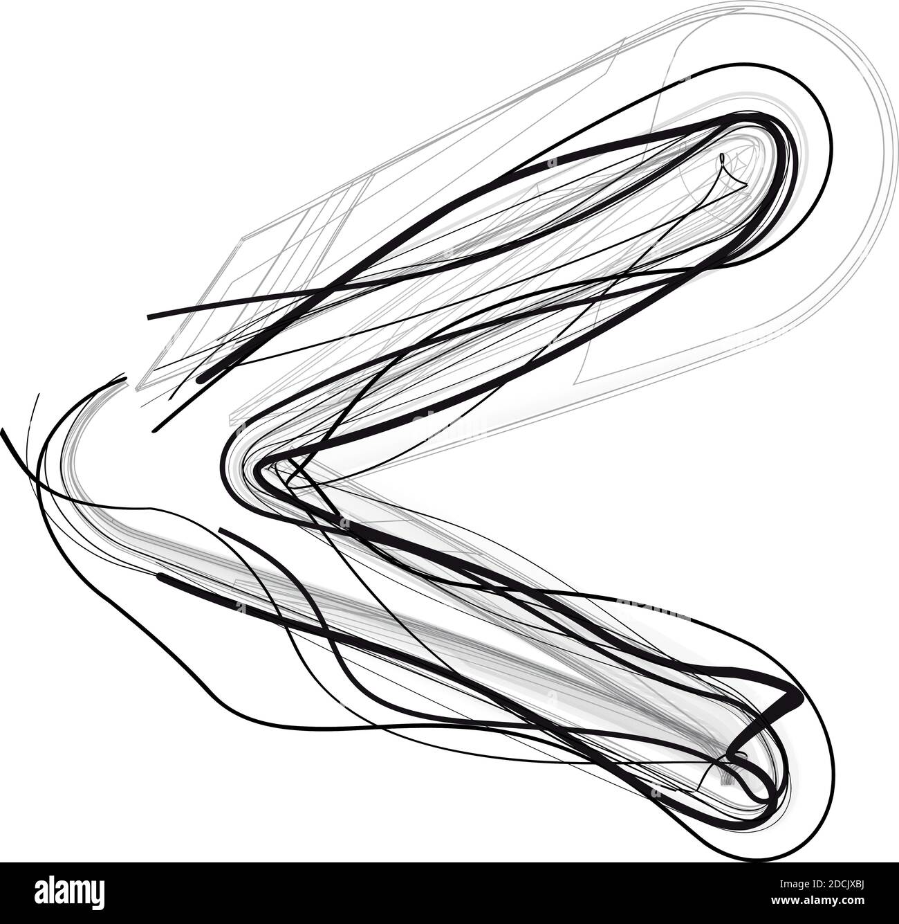 Abstract Doodle Symbol Vector illustration Stock Vector Image & Art - Alamy