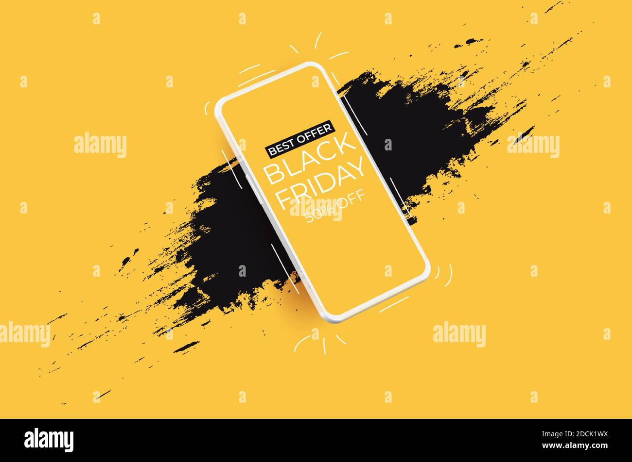 Black Friday app sale discount promotion social media poster background ...