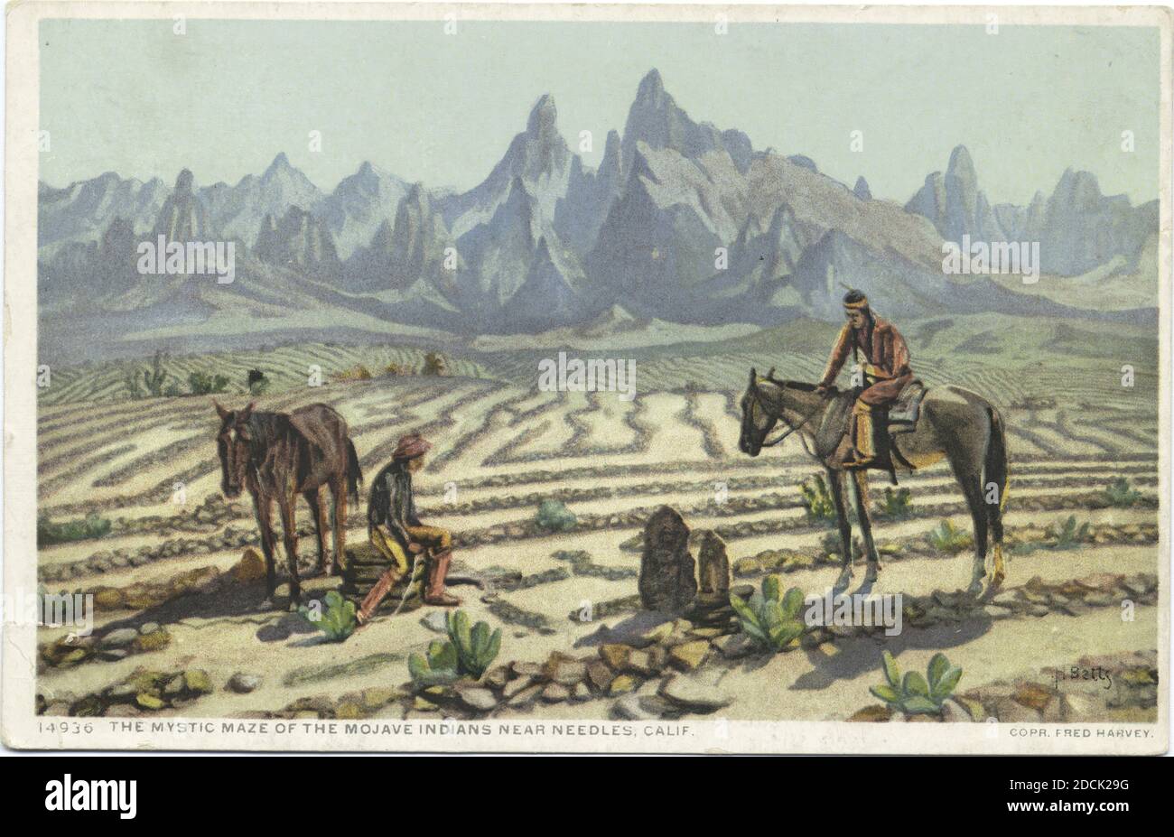 Mystic Maze of the Mojave Indians, Needles, Calif., still image ... Mystic Maze of the Mojave Indians, Needles, Calif., still image ...