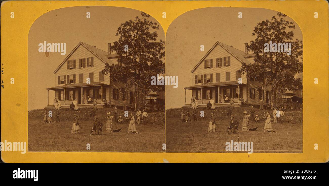 Darrell House, York Beach, Maine., still image, Stereographs, 1850 ...