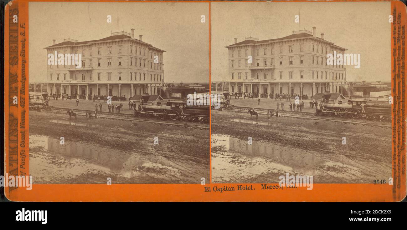El Capitan Hotel, Merced, Cal., still image, Stereographs, 1850 - 1930 ...