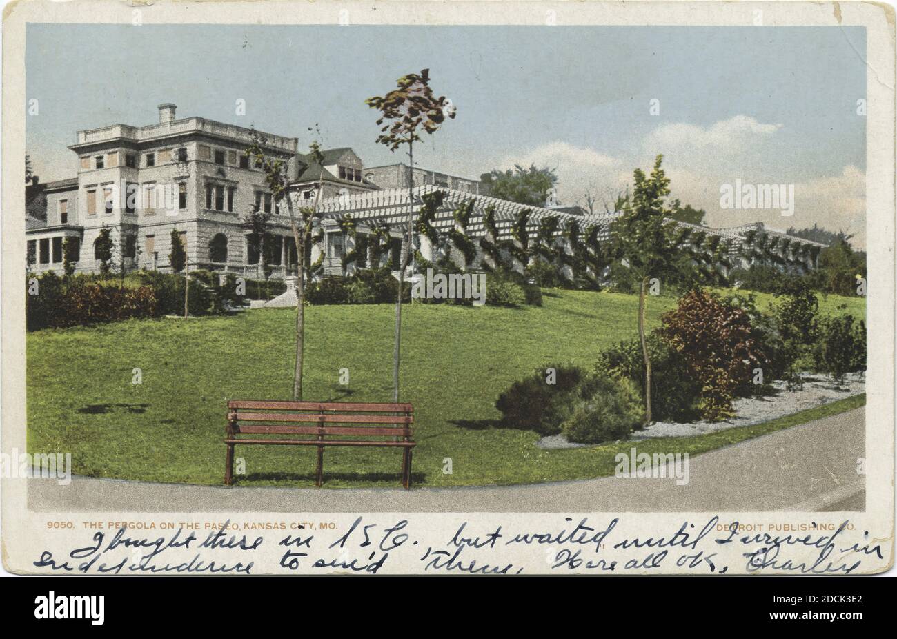 The Pergola on the Paseo, Kansas City, Mo., still image, Postcards ...