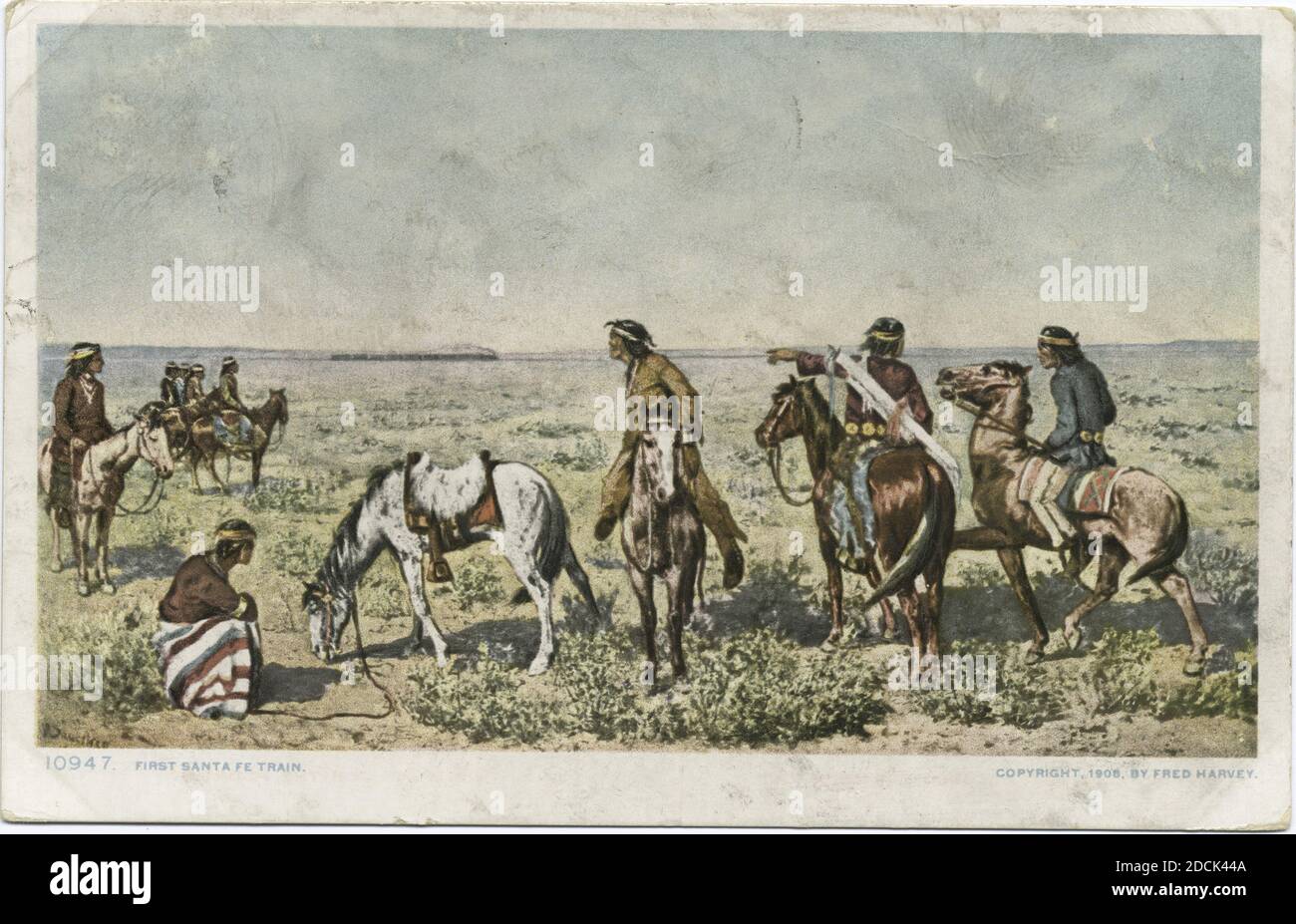 First santa fe train hi-res stock photography and images - Alamy