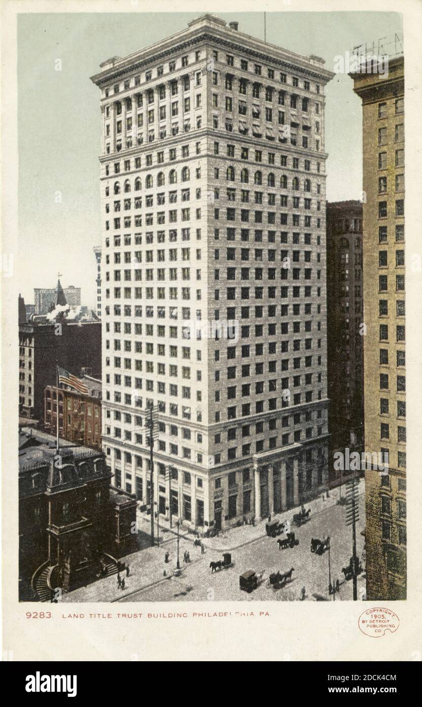 Land title trust building philadelphia hi-res stock photography and ...