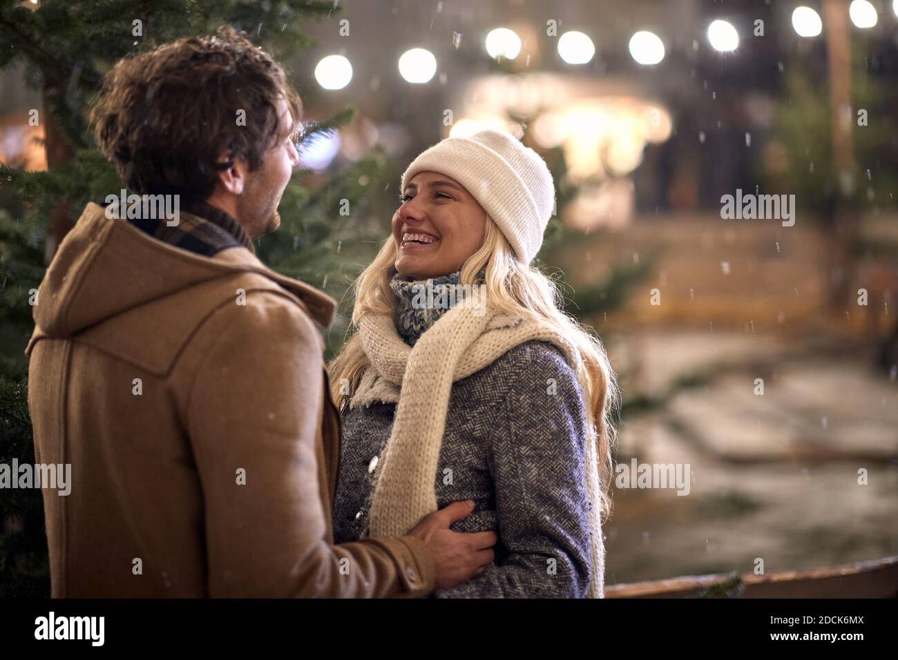 Happy snow hi-res stock photography and images - Alamy