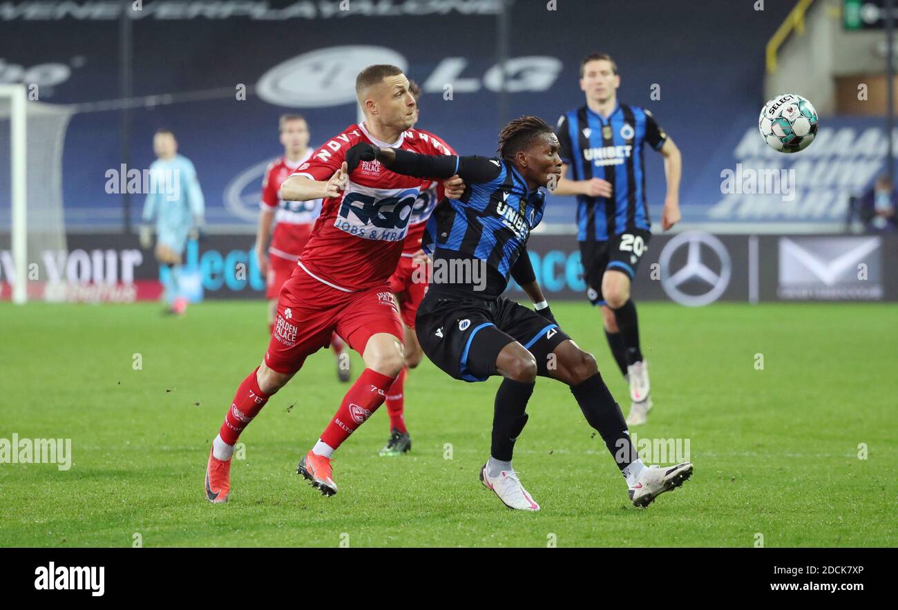 Brugge, Belgium . 22nd Nov, 2020. BRUGGE, BELGIUM - NOVEMBER 21 ...