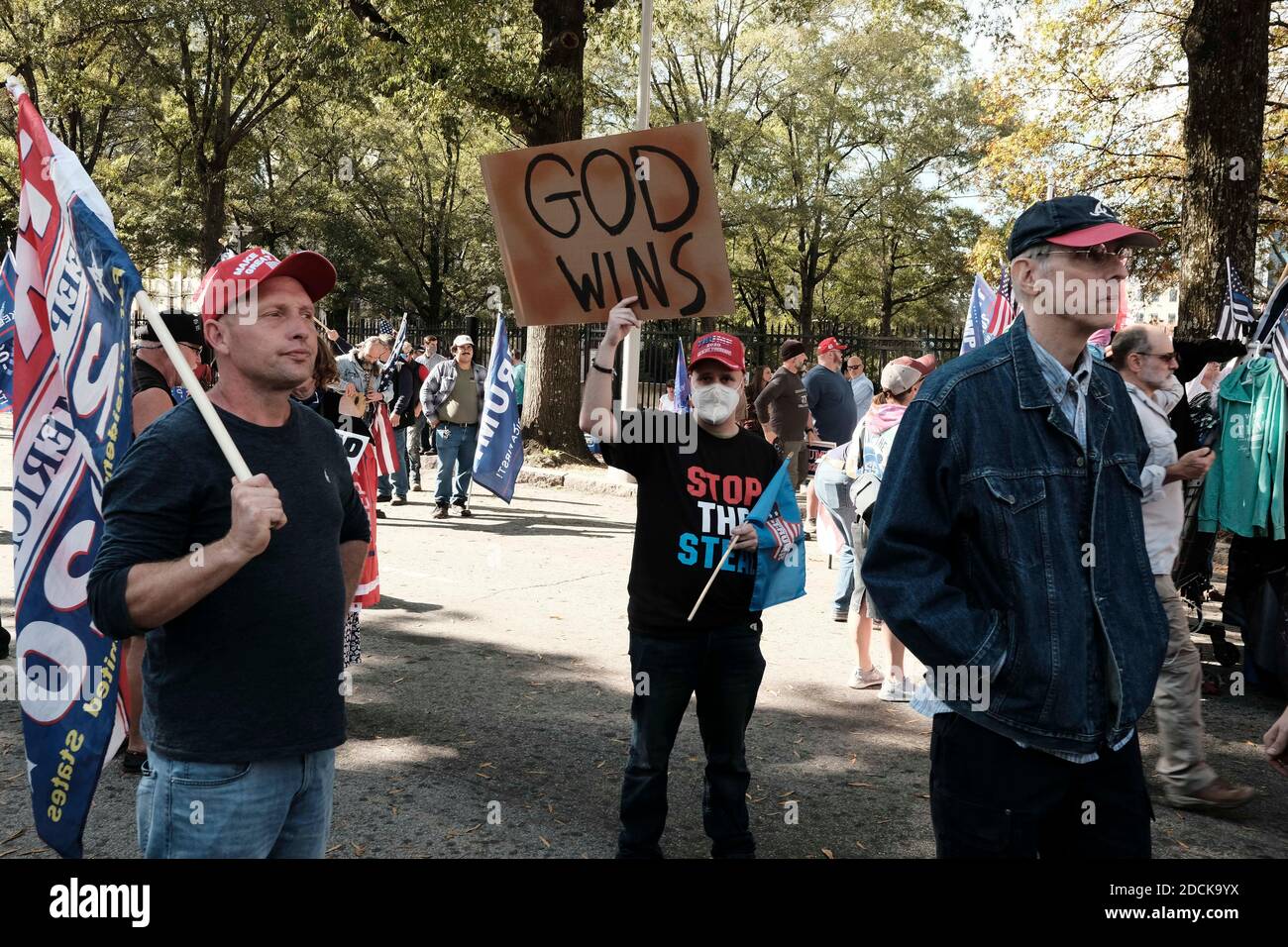 God wins sign hi-res stock photography and images - Alamy