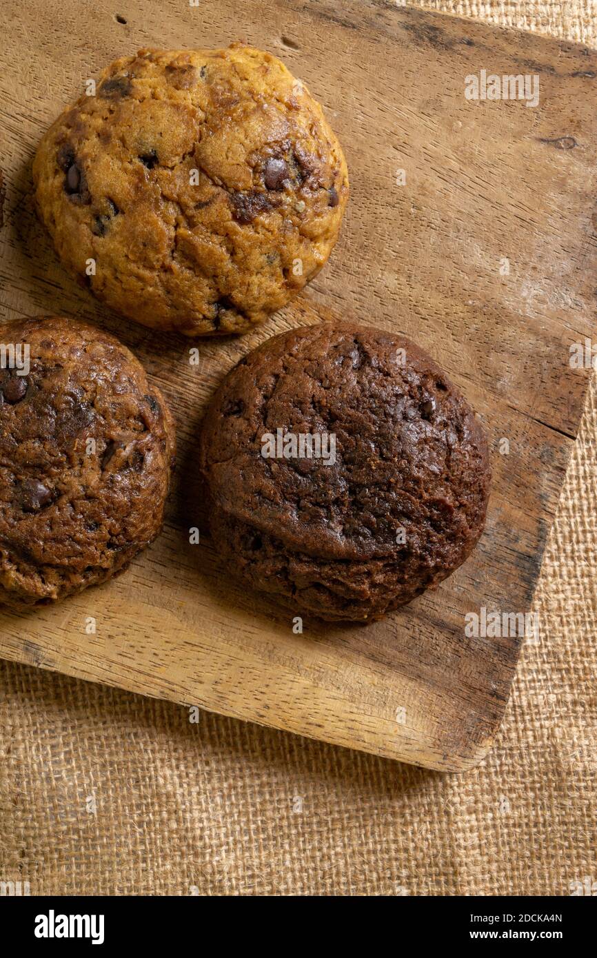 Soft Baked Cookies Stock Photo - Alamy