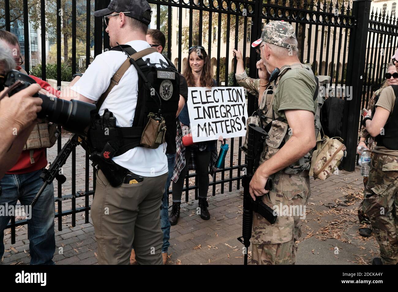 Election integrity sign hi-res stock photography and images - Alamy