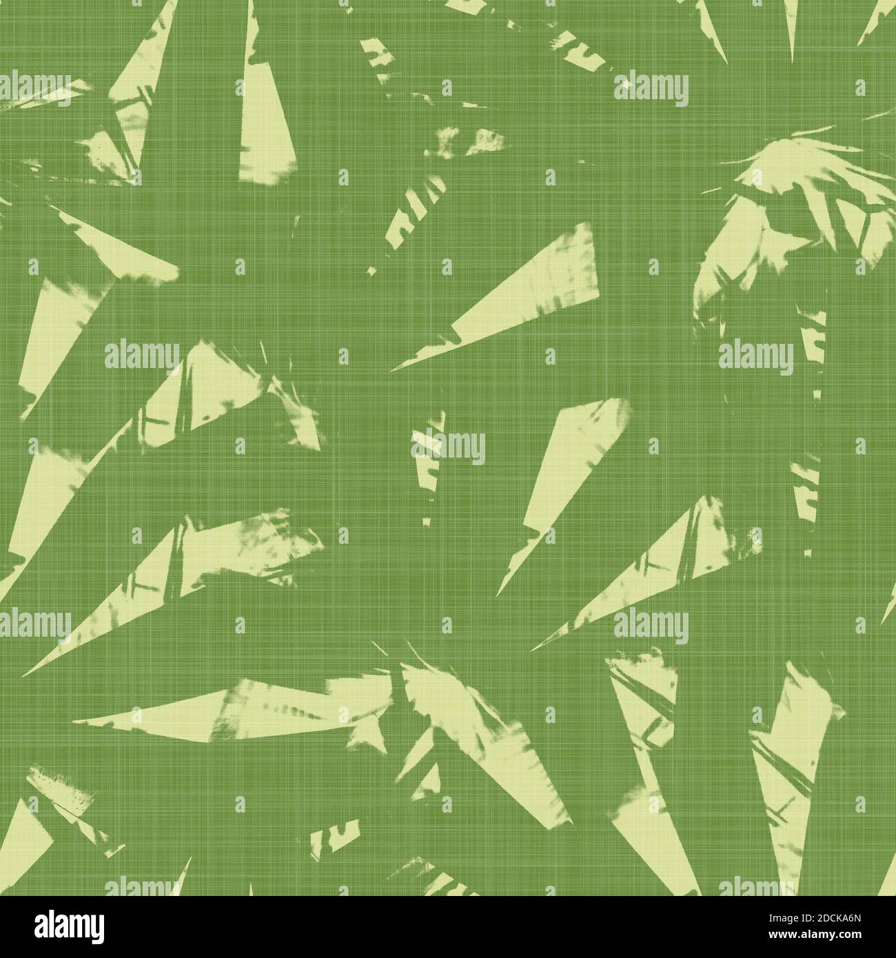 Bright line green tropical leaves seamless pattern Stock Photo - Alamy