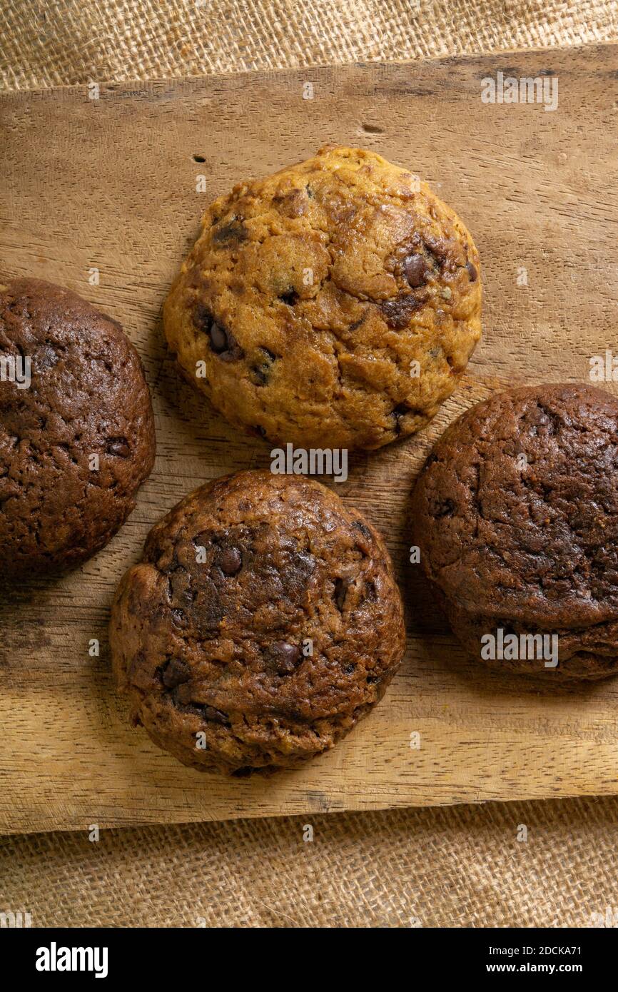 Soft Baked Cookies Stock Photo - Alamy