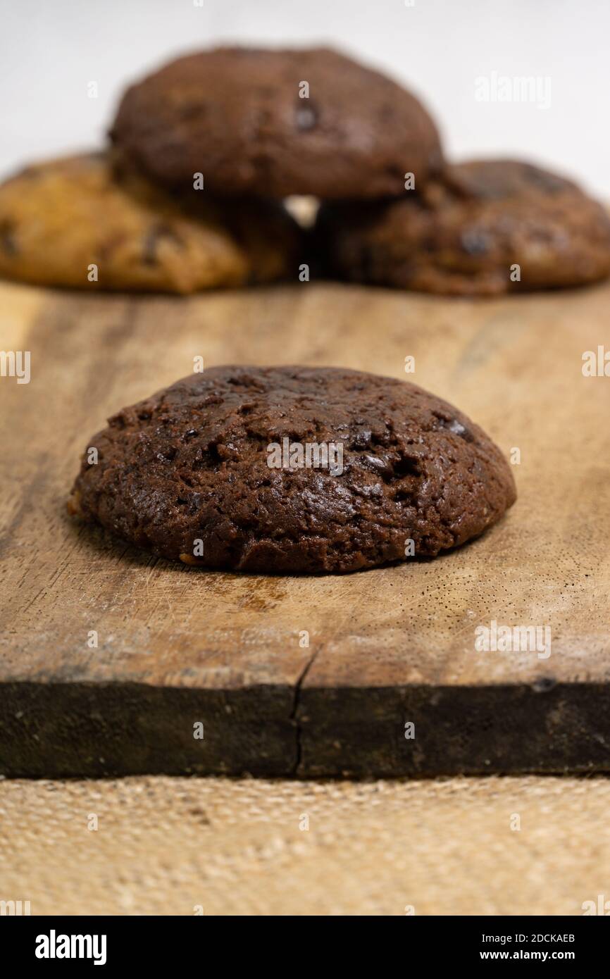 Soft Baked Cookies Stock Photo - Alamy