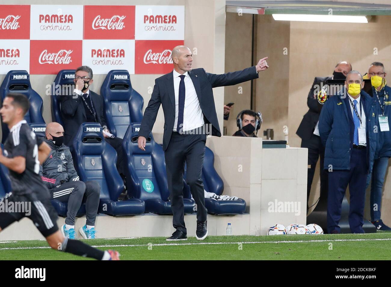 Vila-Real, Spain. 21st Nov, 2020. Zinedine Zidane (Real) Football ...