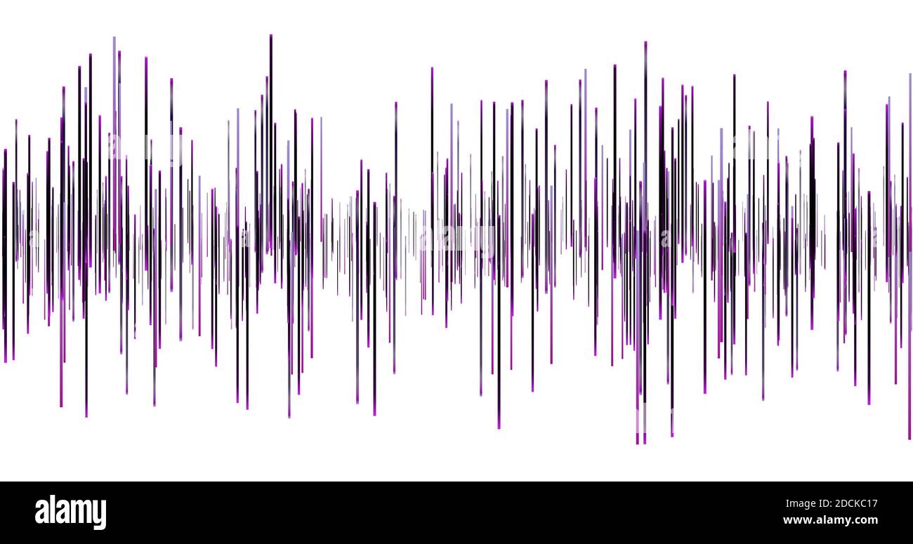 Sound waves height background. Music and audio light waves banner ...