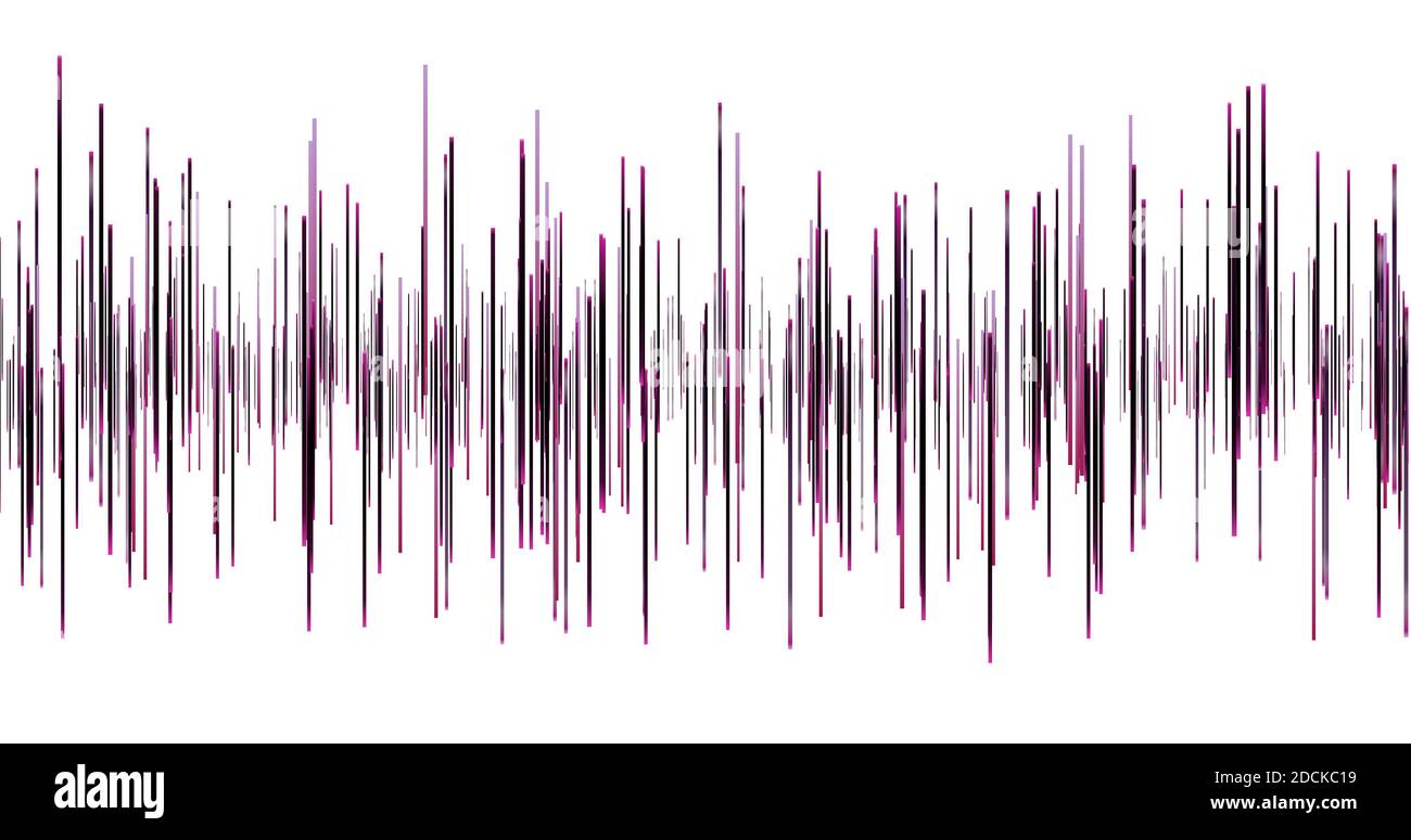 Sound waves height background. Music and audio light waves banner ...