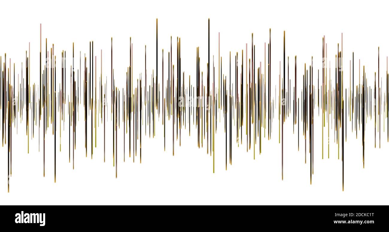 Sound waves height background. Music and audio light waves banner ...