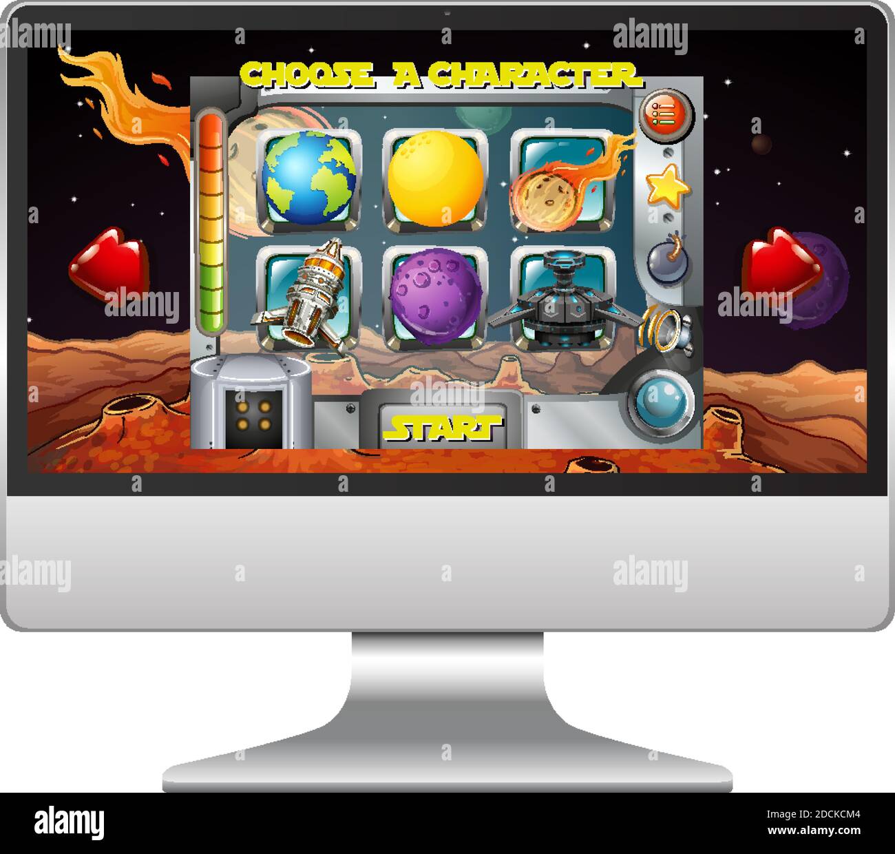 Computer science games engineering Stock Vector Images - Alamy