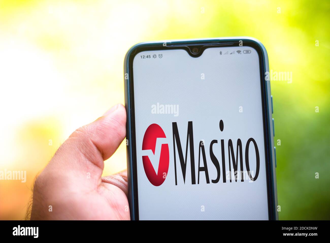 Masimo logo hi-res stock photography and images - Alamy