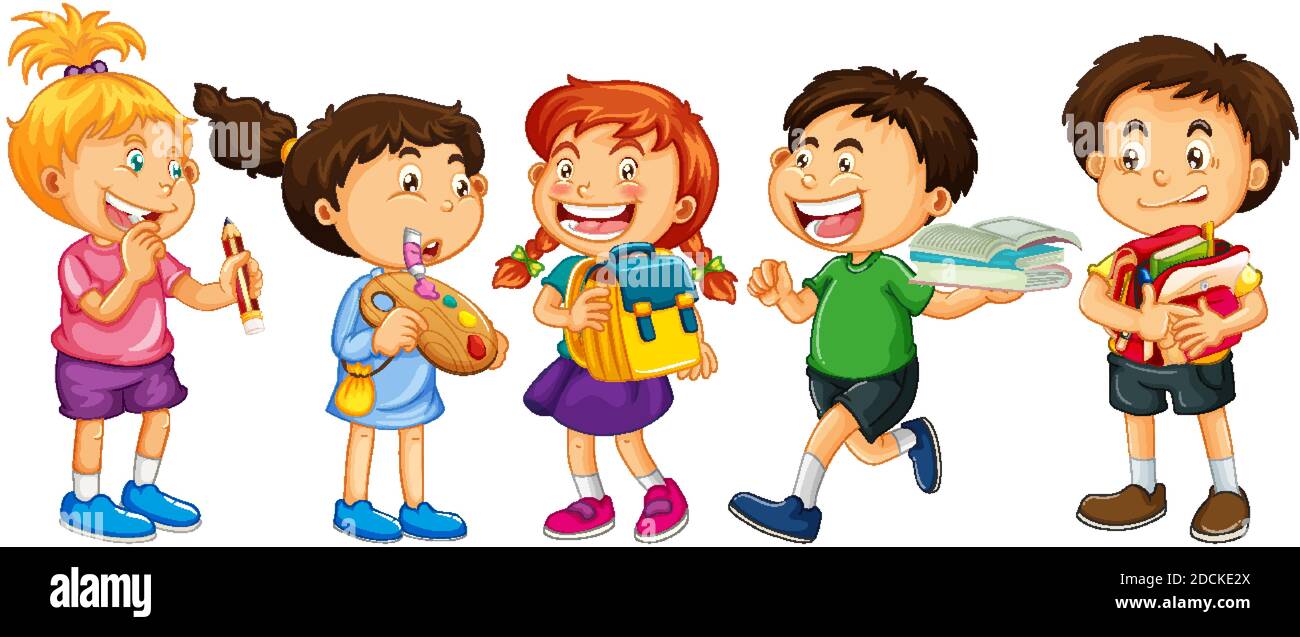 Children Acting Clipart