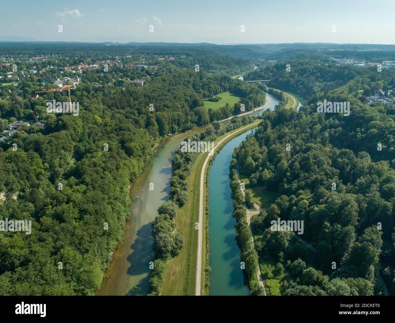 River side landscape view hi-res stock photography and images - Alamy