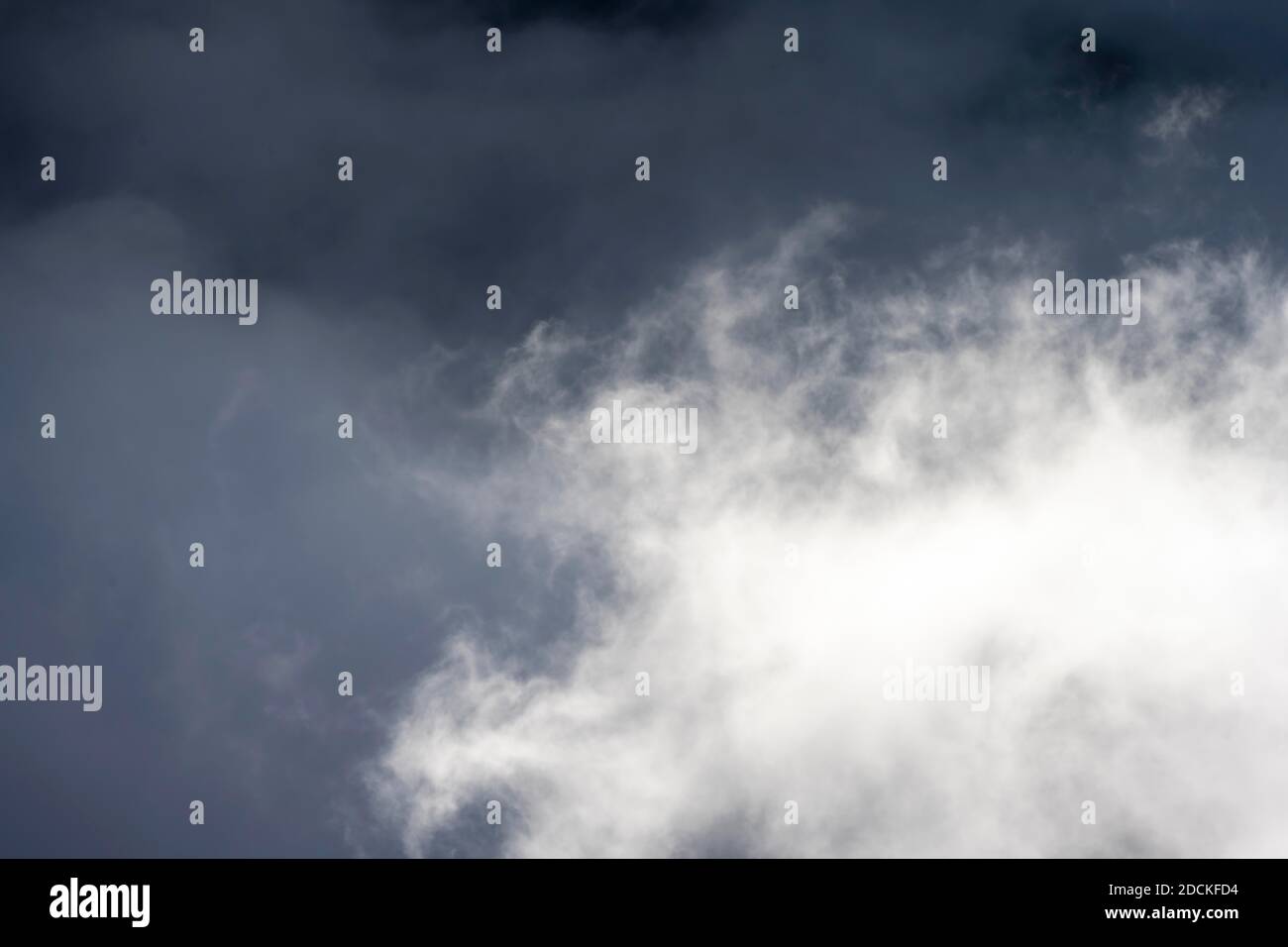 Bright dark sky with clouds hi-res stock photography and images - Alamy