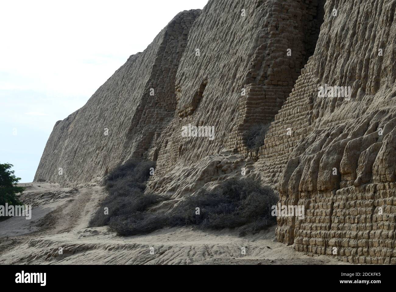 Adobe Brick Pyramid of the Sixin Culture, Sechin Alto, Casma, Ancash ...