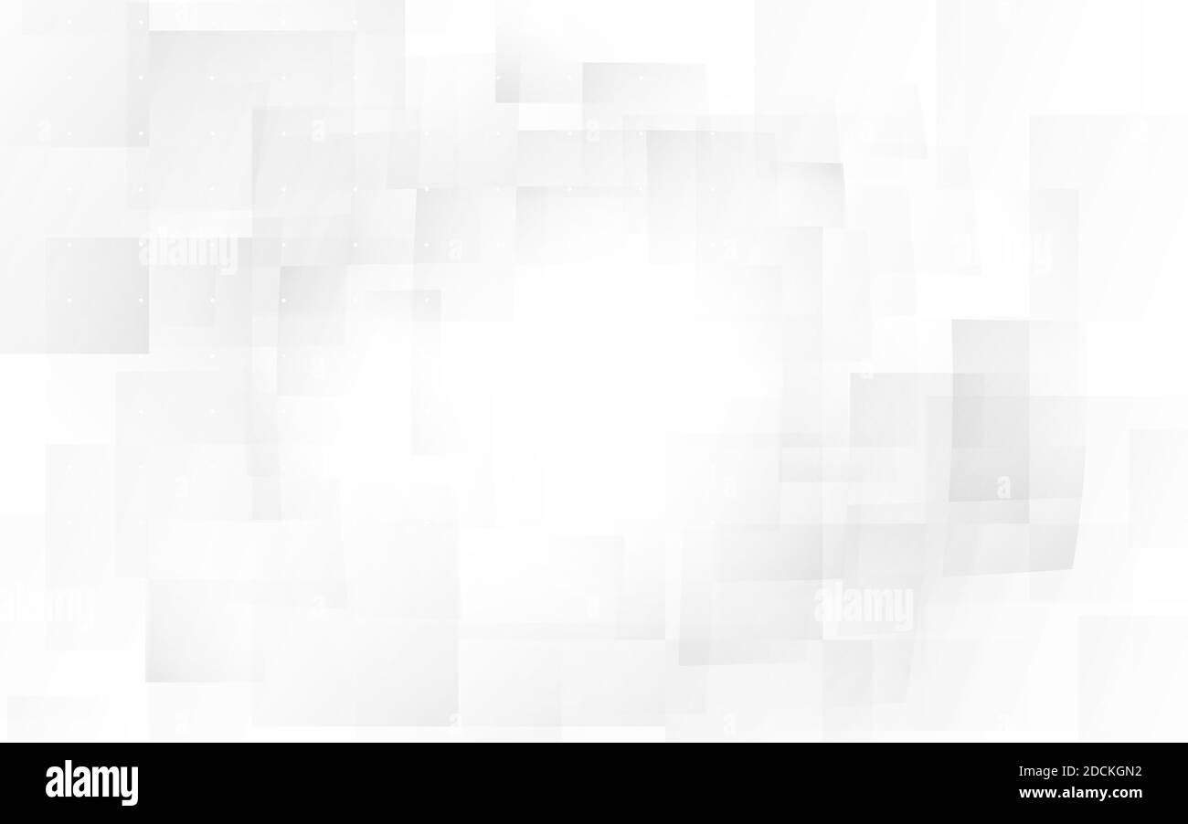 Abstract white and grey square shape with futuristic technology concept ... Abstract white and grey square shape with futuristic technology concept ...