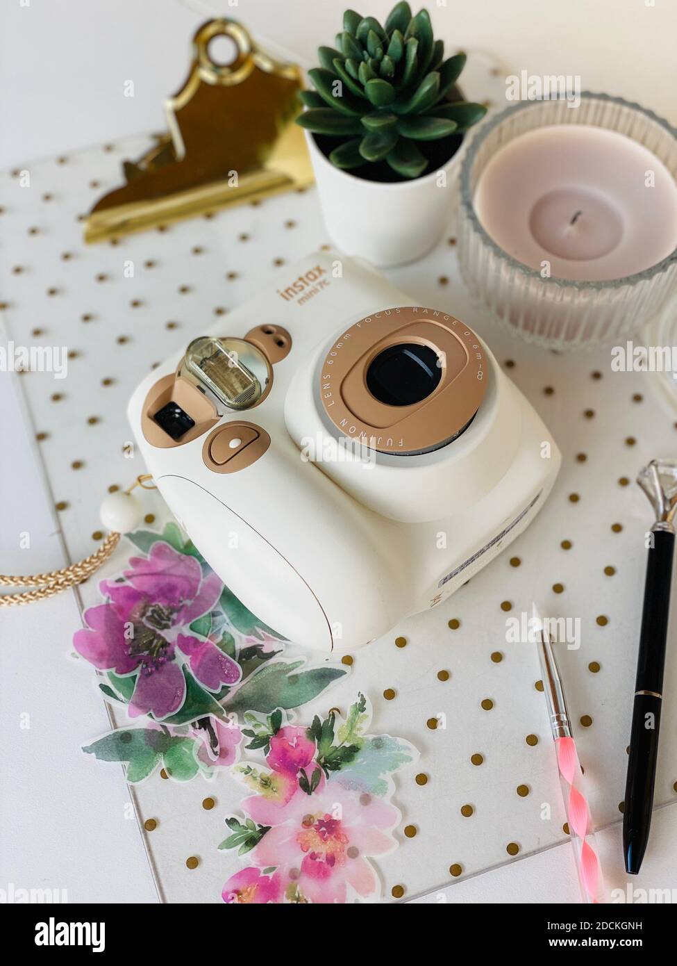 Digital action camera, top view Stock Photo - Alamy