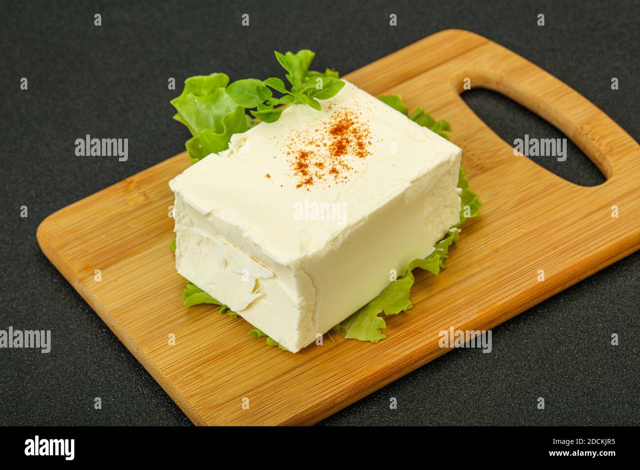 Greek traditional soft feta dairy cheese Stock Photo - Alamy