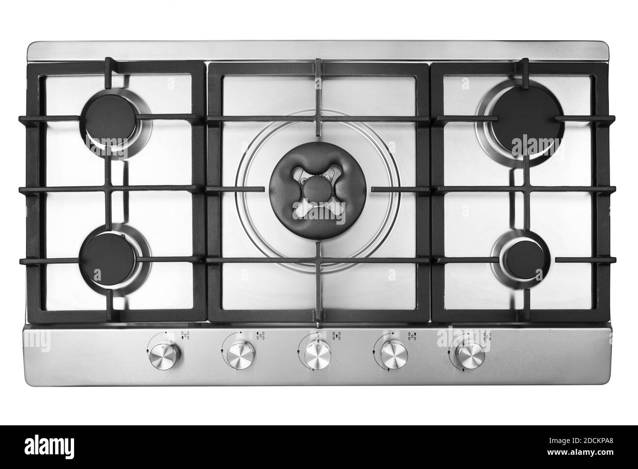 Stove on kitchen counter Cut Out Stock Images & Pictures - Alamy