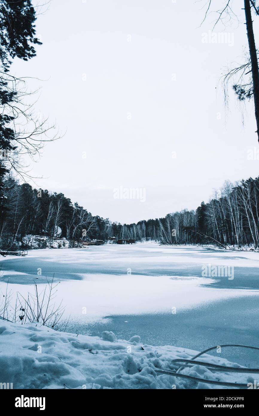 Winter in siberia hi-res stock photography and images - Alamy