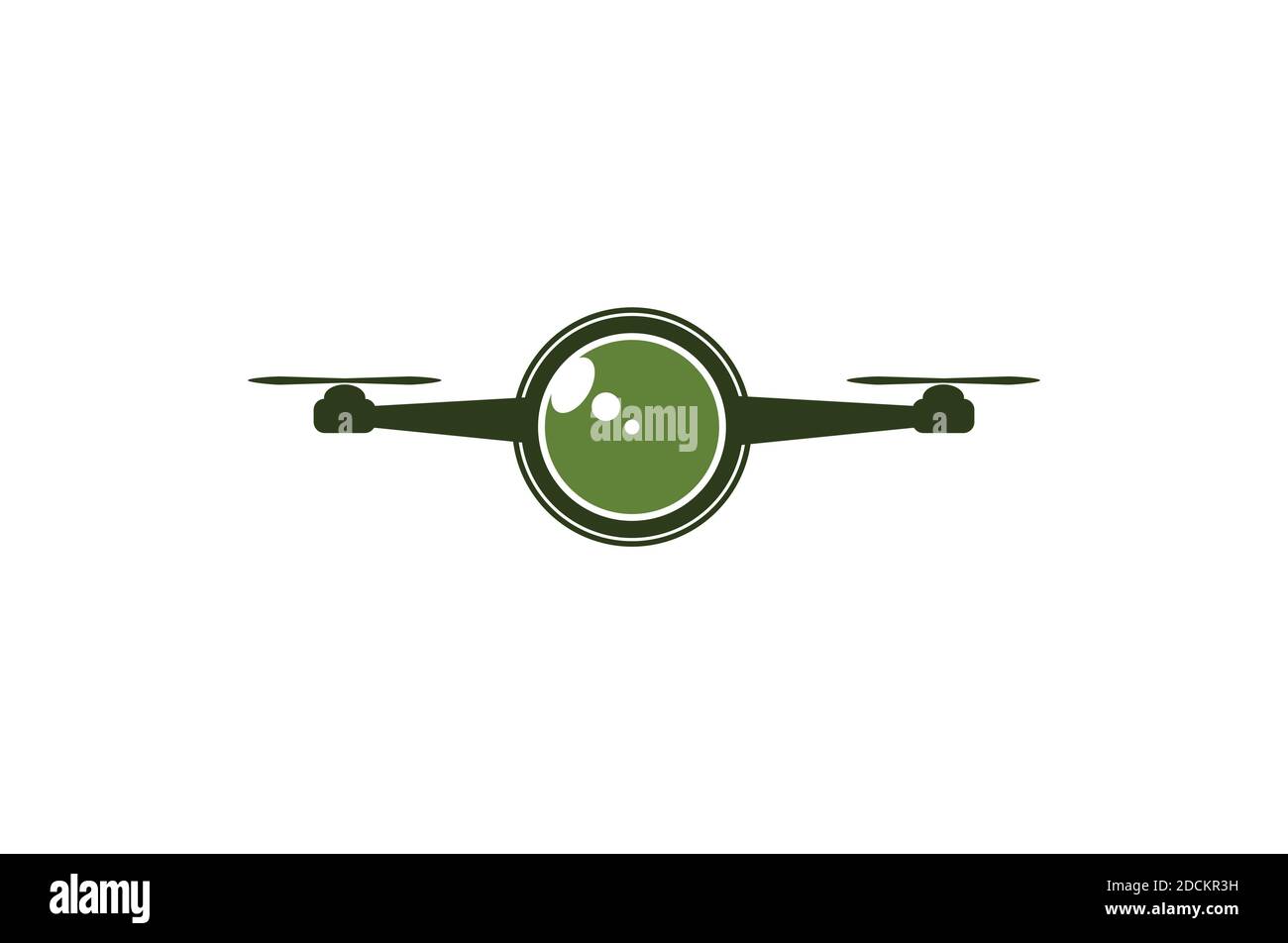 Drone with camera unit vector eps format, suitable for your design ...