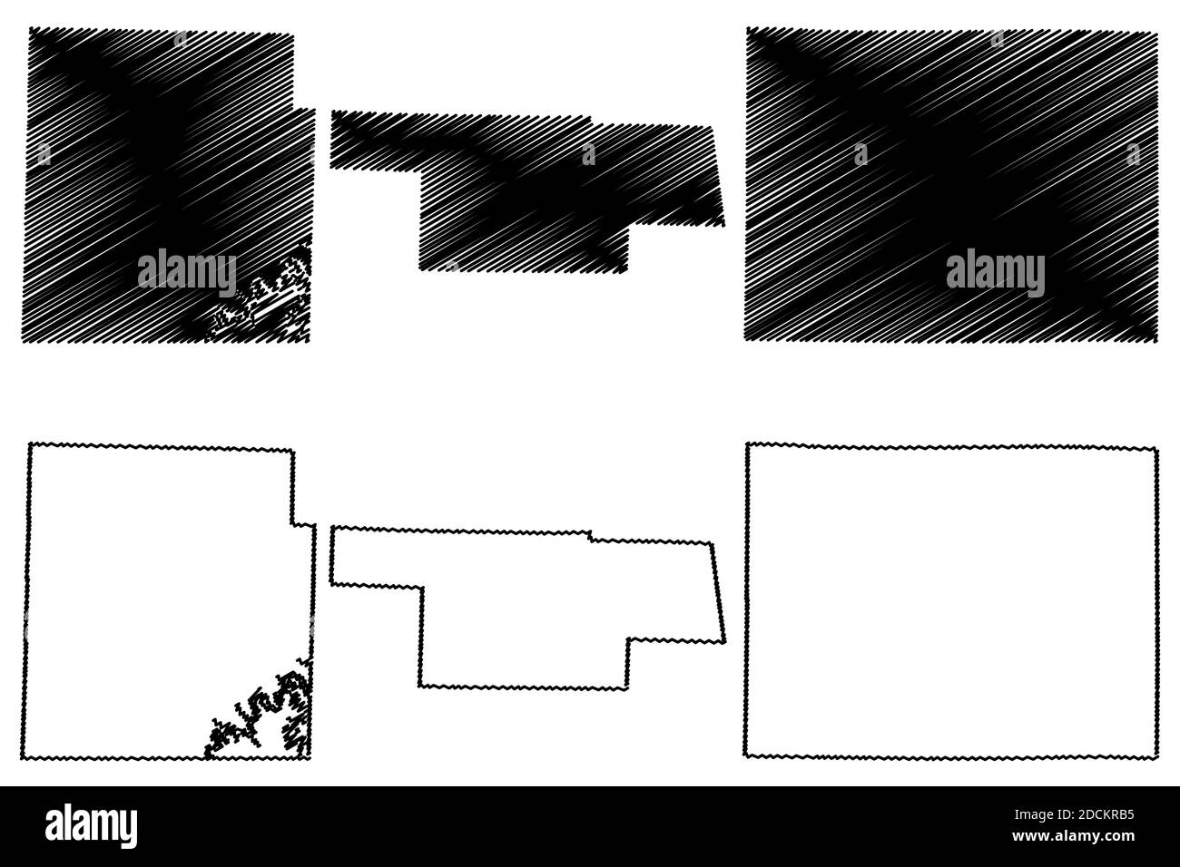 Barry vector outline map Black and White Stock Photos & Images - Alamy