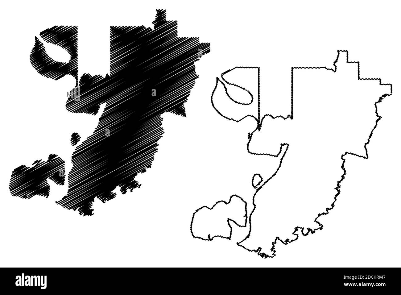 Map of vicksburg Stock Vector Images - Alamy