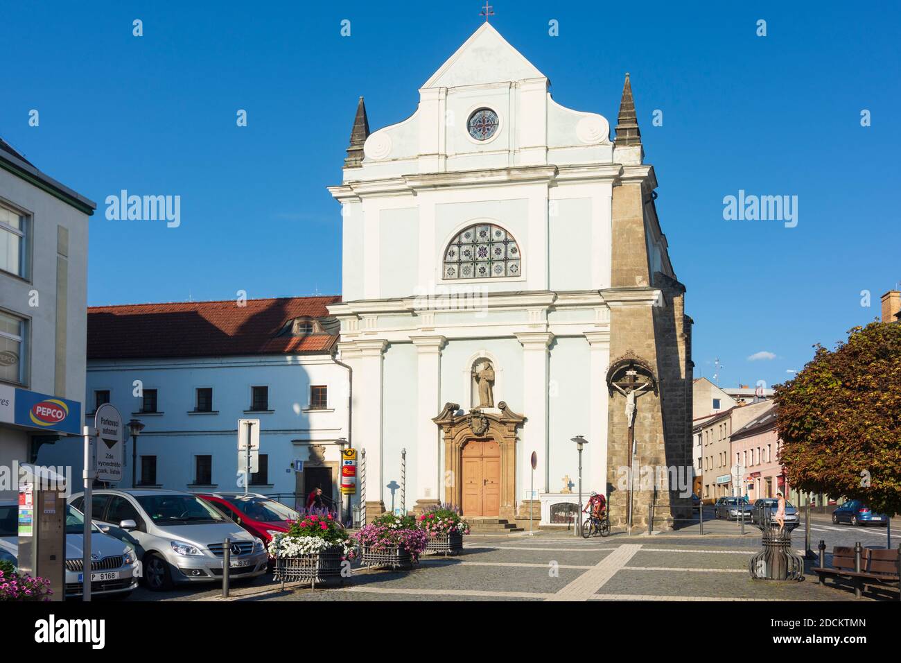 Turnov (Turnau): Namesti Ceskeho raje (“Market Square of the Bohemian ...