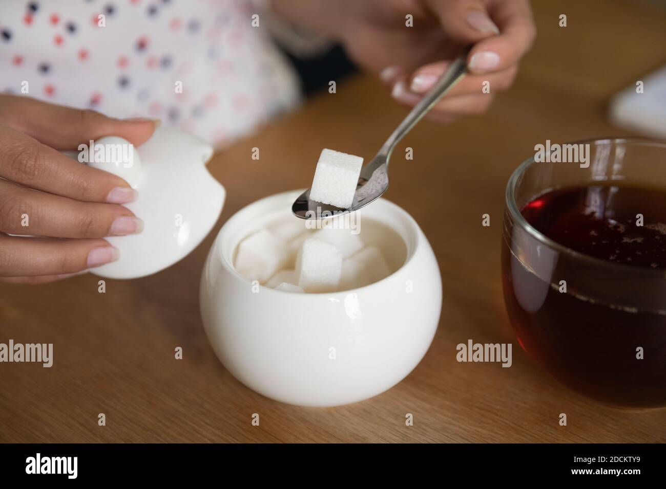 Put sugar hi-res stock photography and images - Alamy