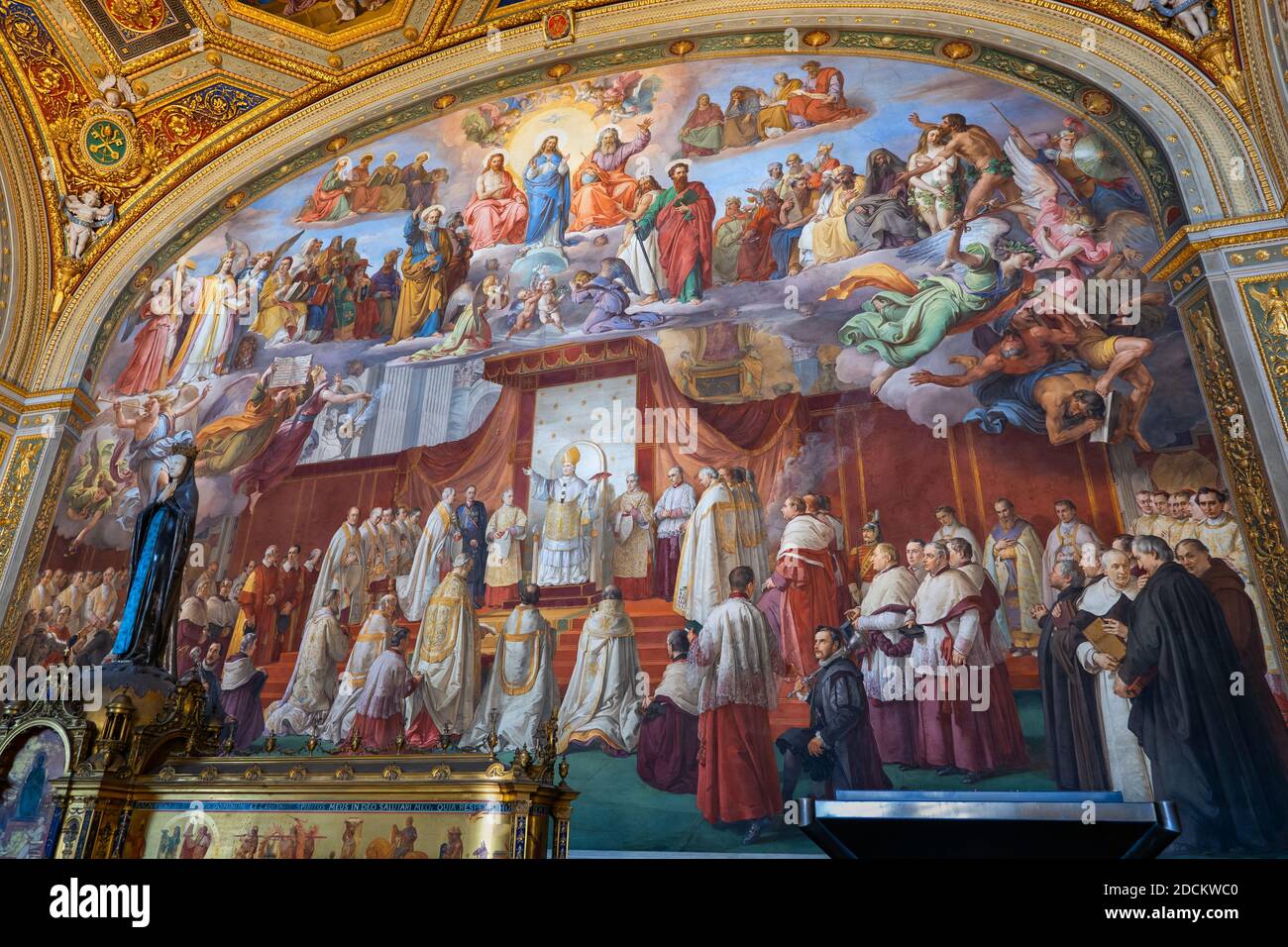 Room of the immaculate conception hi-res stock photography and images ...