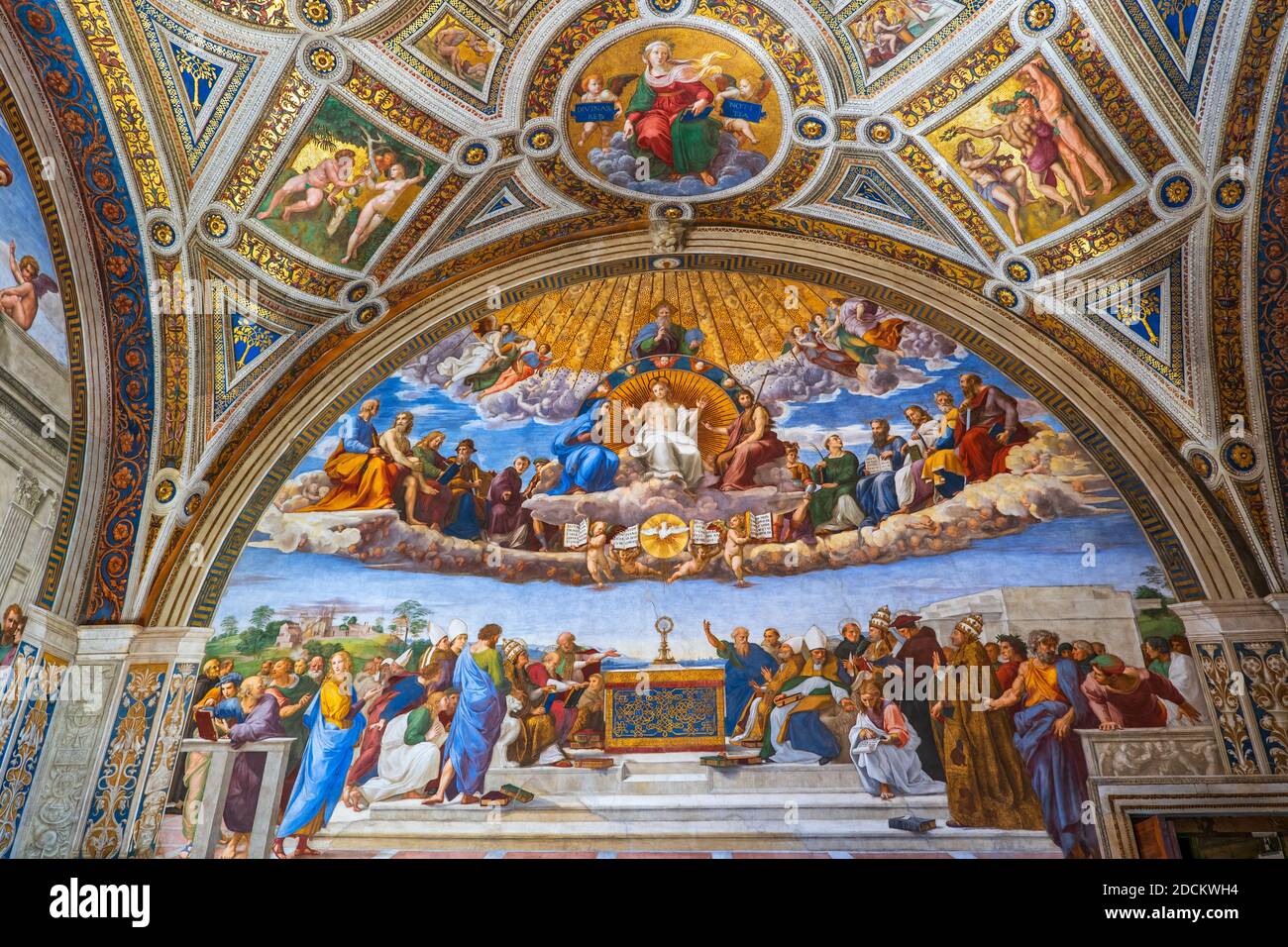Jesus and god vatican museum hi-res stock photography and images - Alamy