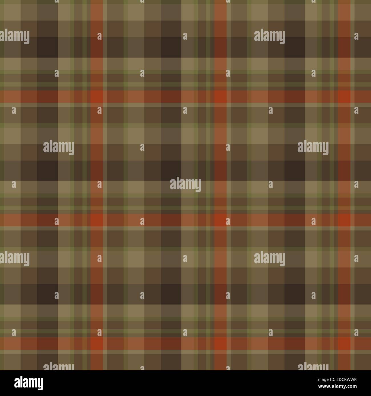 Check plaid seamless pattern. Vector background of textile ornament ...