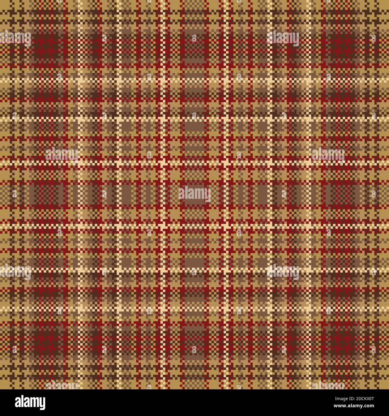 Tartan plaid pattern seamless. Print fabric texture. Check vector ...