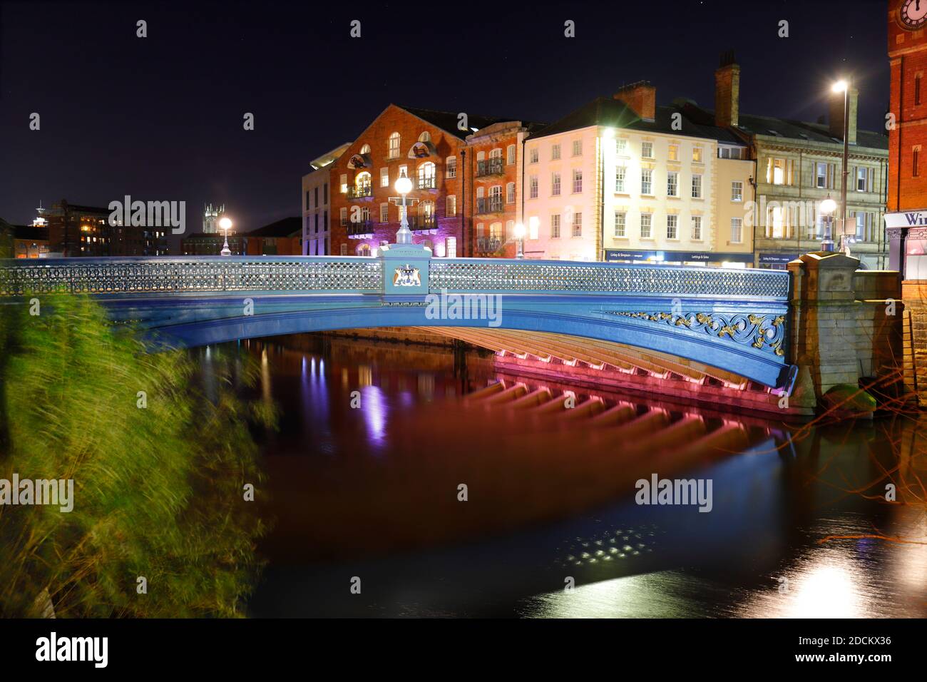 Leeds river bridges hi-res stock photography and images - Alamy