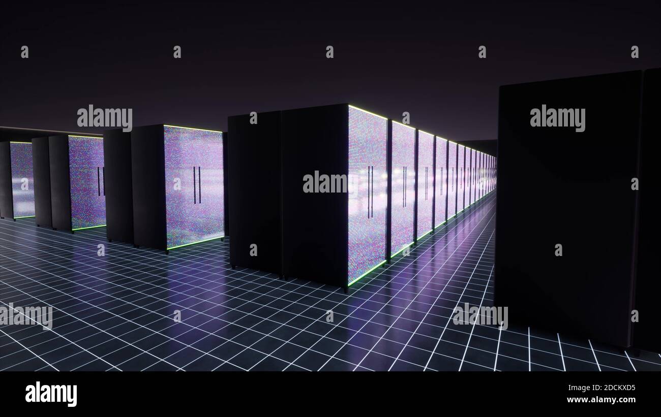 Data center for site design Data science concept Internet ...